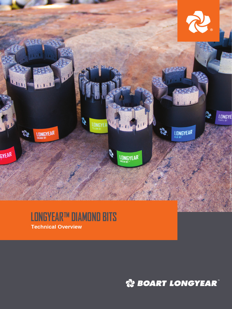Longyear Bits Technical Overview | PDF | Diamond | Materials Longyear Bits Technical Overview | PDF | Diamond | Materials