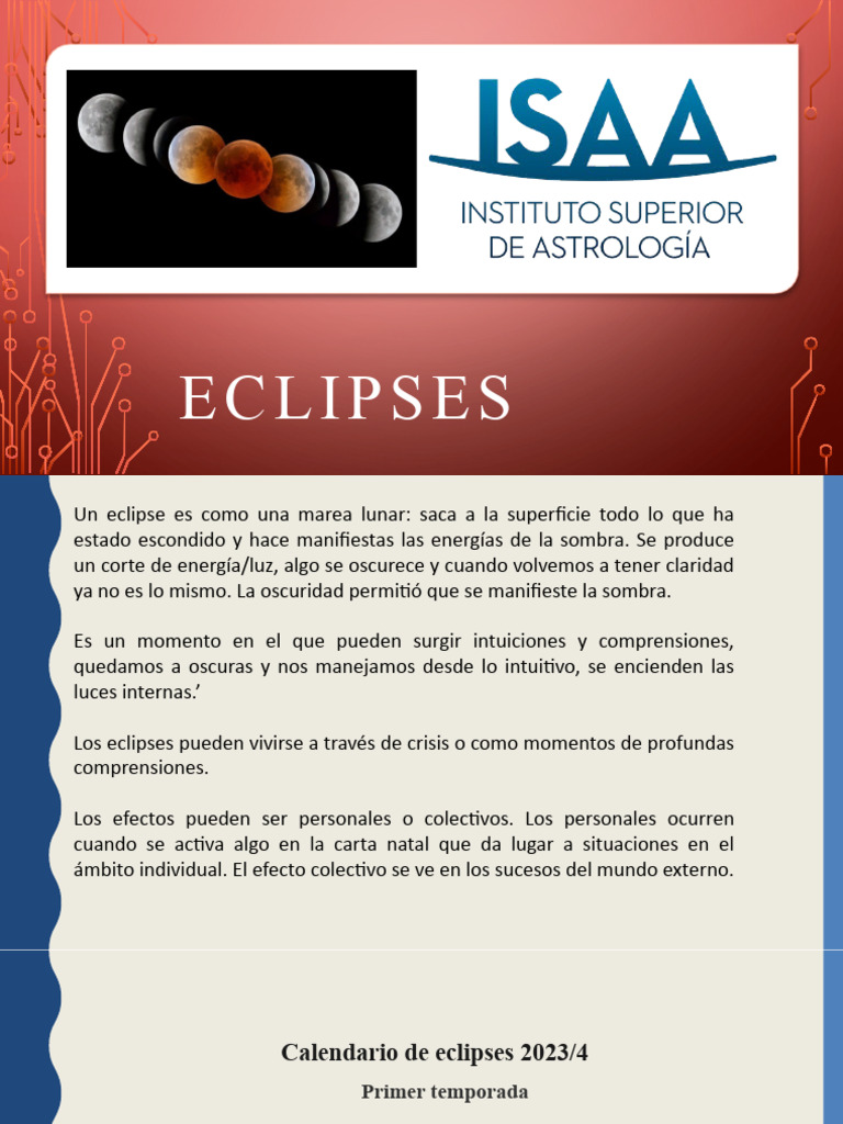 Eclipses 2023-2024 | PDF | Luna | Eclipse