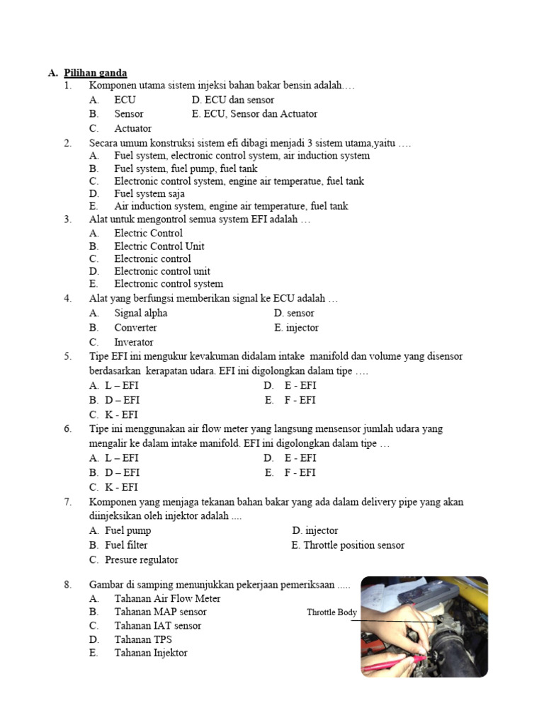 Soal Pilihan Ganda Smart Apss | PDF