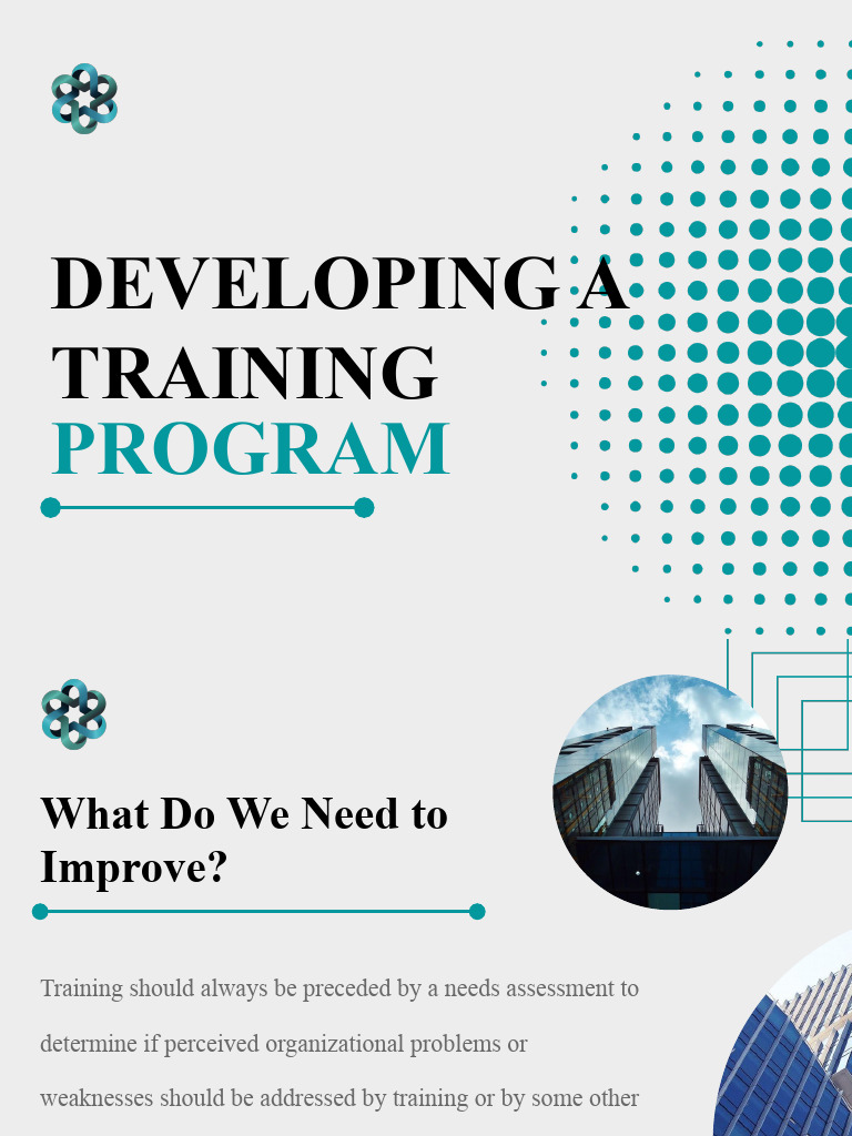 QM Chapter 6 Developing A Training Program - Employee Development ...