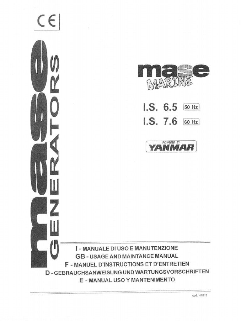 Manual Mase Generator | PDF