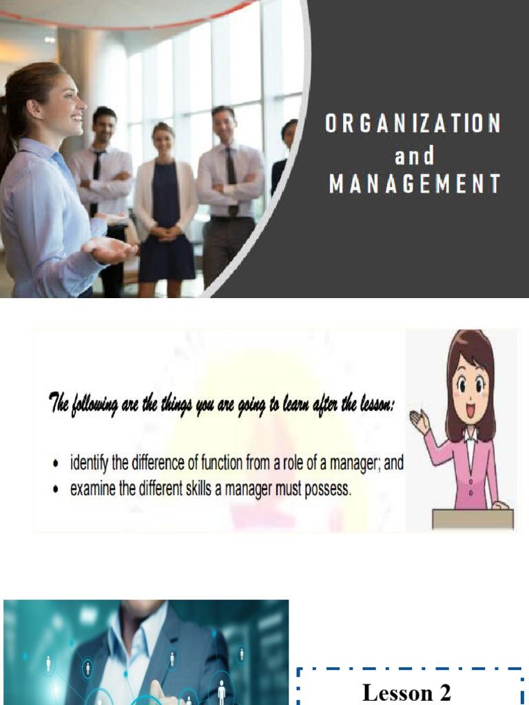 Manager Roles and Skills Explained | PDF