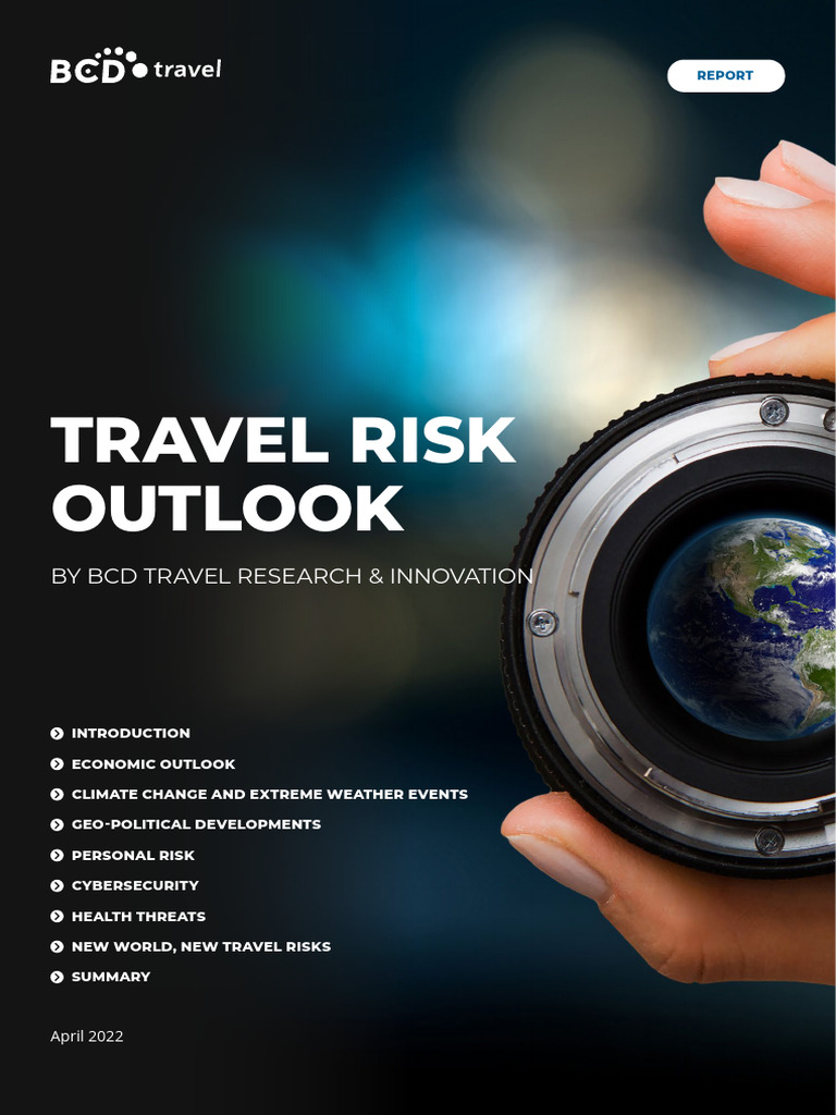 BCD Report - Travel Risk Outlook - 2022 | PDF | Computer Security ...