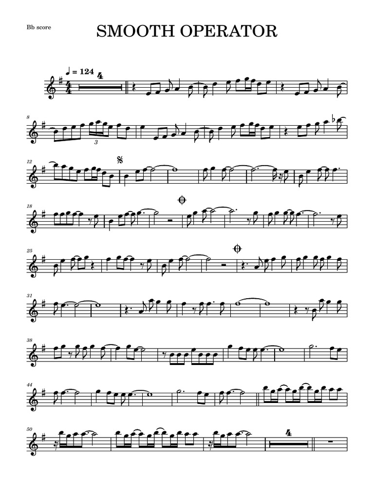 Smooth Operator | PDF