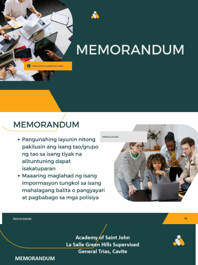 MEMORANDUM | PDF