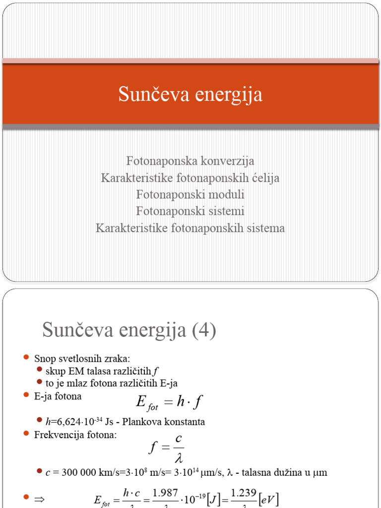 12 Sunceva Energija | PDF