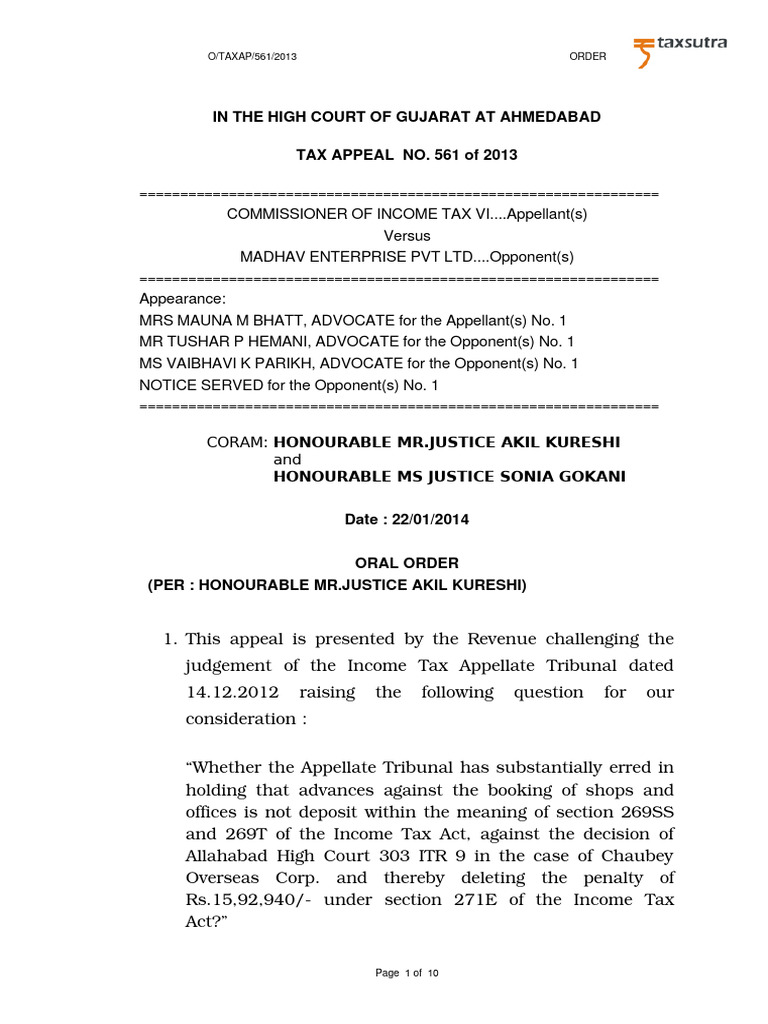 269T - Court Cases | PDF