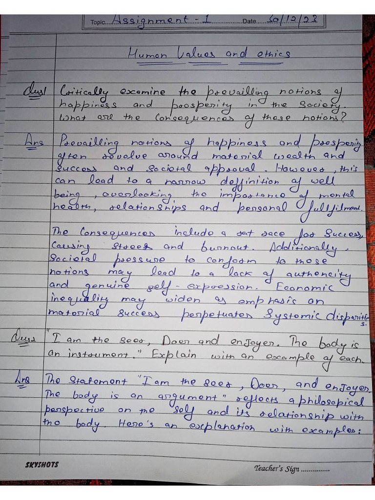 Hve Assignment | PDF