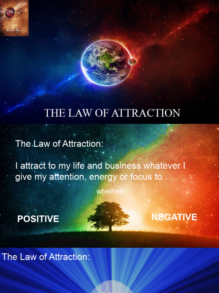 The Law of Attraction | Download Free PDF | Law Of Attraction (New ...