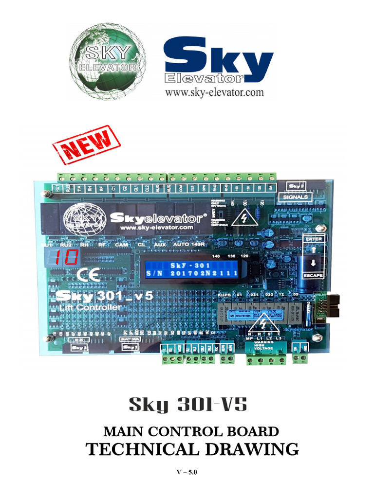 SKY301-V5 TECHNICAL DRAWING | PDF
