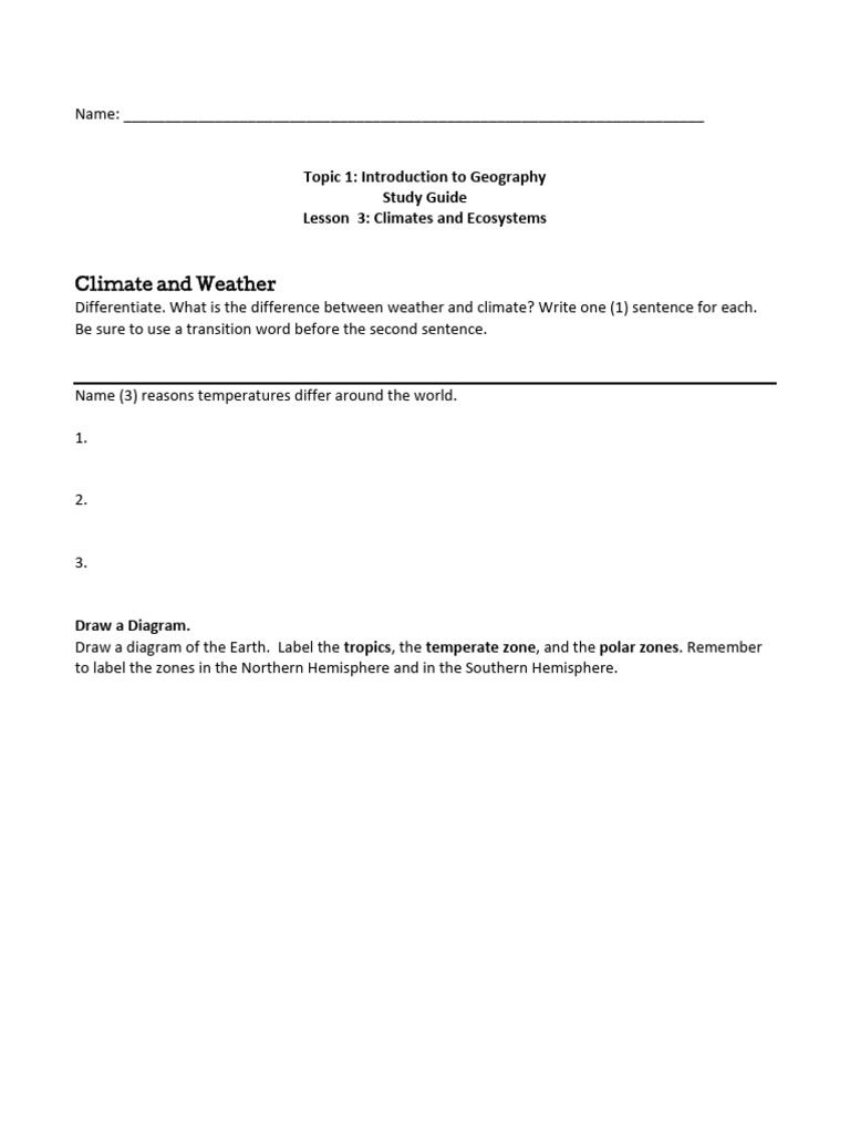 K G K SCH YnVya2VzQG5hc2RzY2hvb2xzLm9yZw Lesson 3 Study Guide | PDF ...