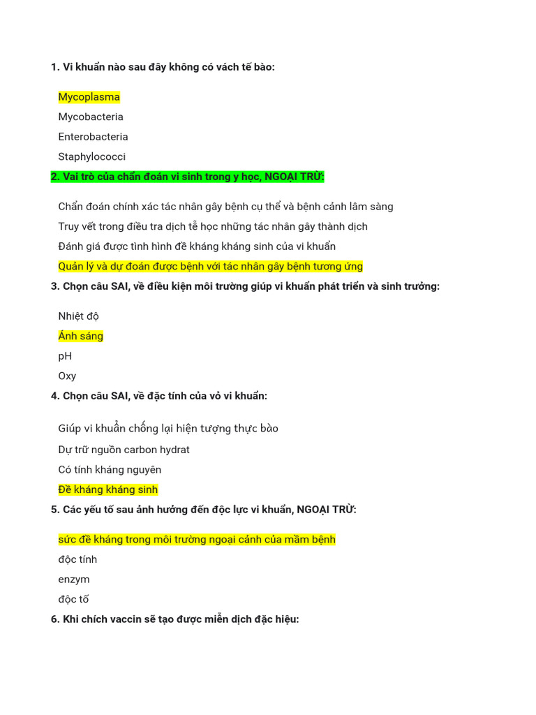 CK Vi Sinh Y2021 16 - 04 - 2022 | PDF