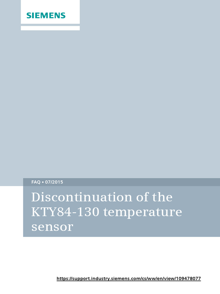 Kty PT1000 Faq Extern en | PDF
