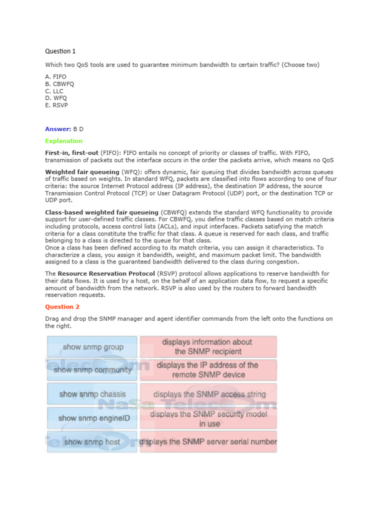 Examen 1 - 110p | PDF | Computer Network | Ip Address