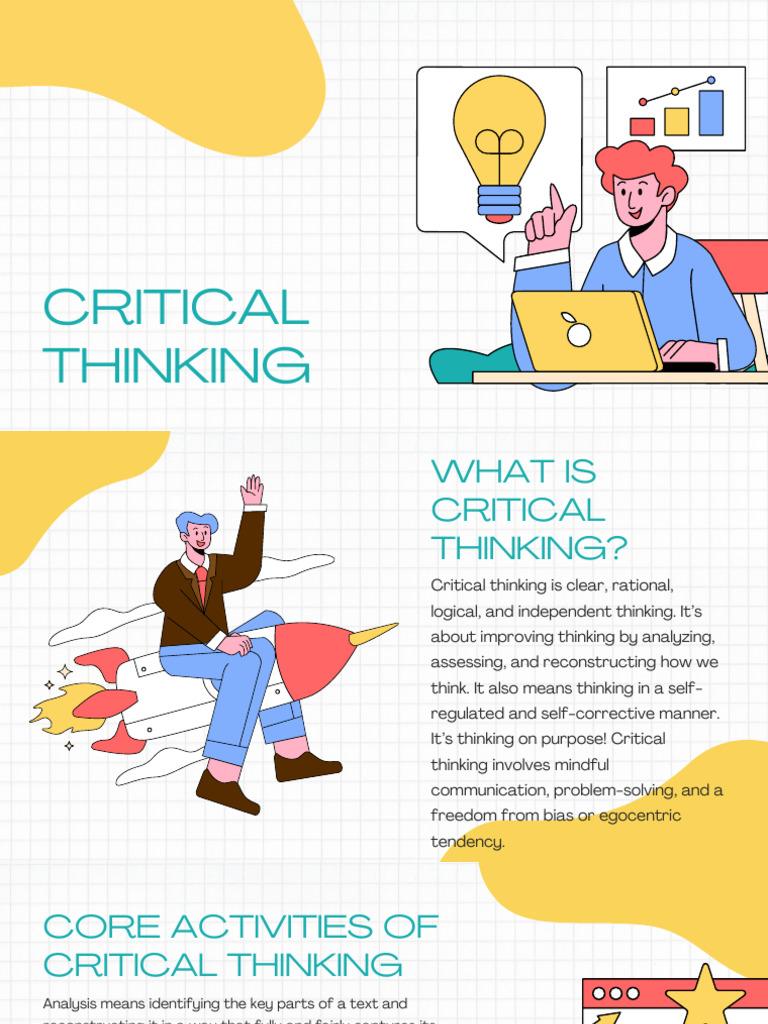 Critical Thinking | PDF