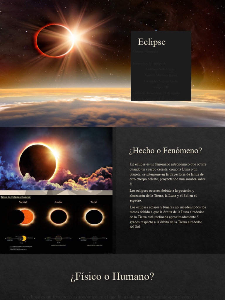 Actividades de Eclipses para Niños | PDF | Luna | Eclipse solar