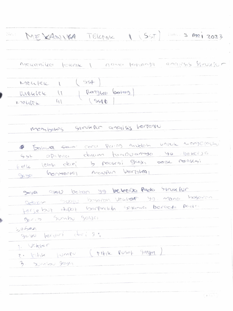 Materi Mektek 1 | PDF