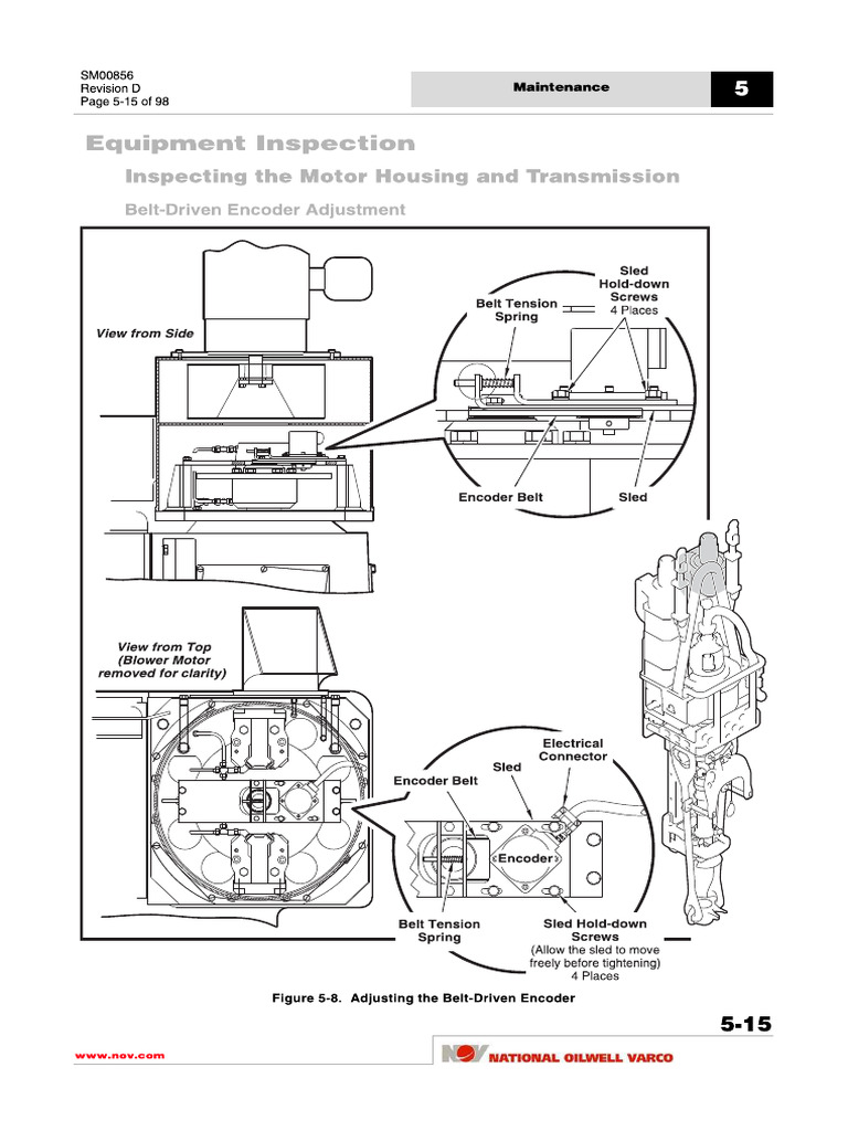 Belt-Driven Encoder Adjustment | PDF