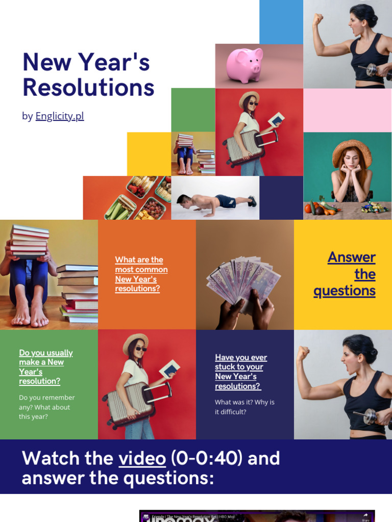 New Years Resolutions | PDF