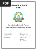 Physics Class 12 Project | PDF | Diffraction | Electrodynamics