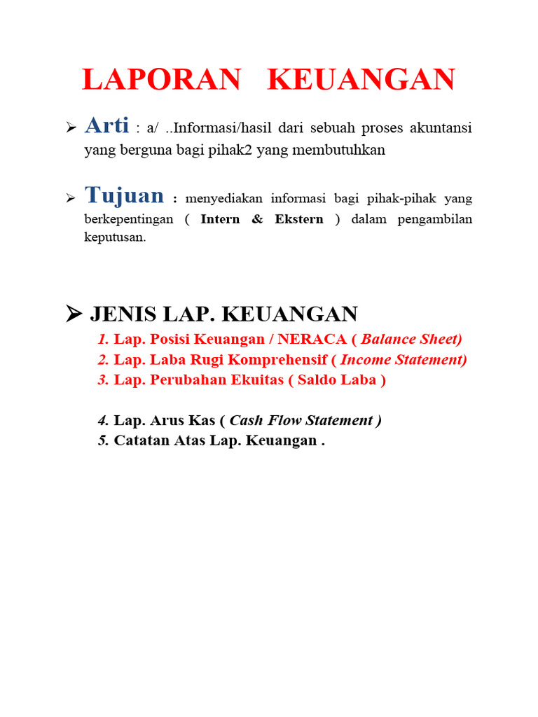 Lap. Keuangan 23 | PDF