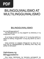 Multilingguwalismo | PDF
