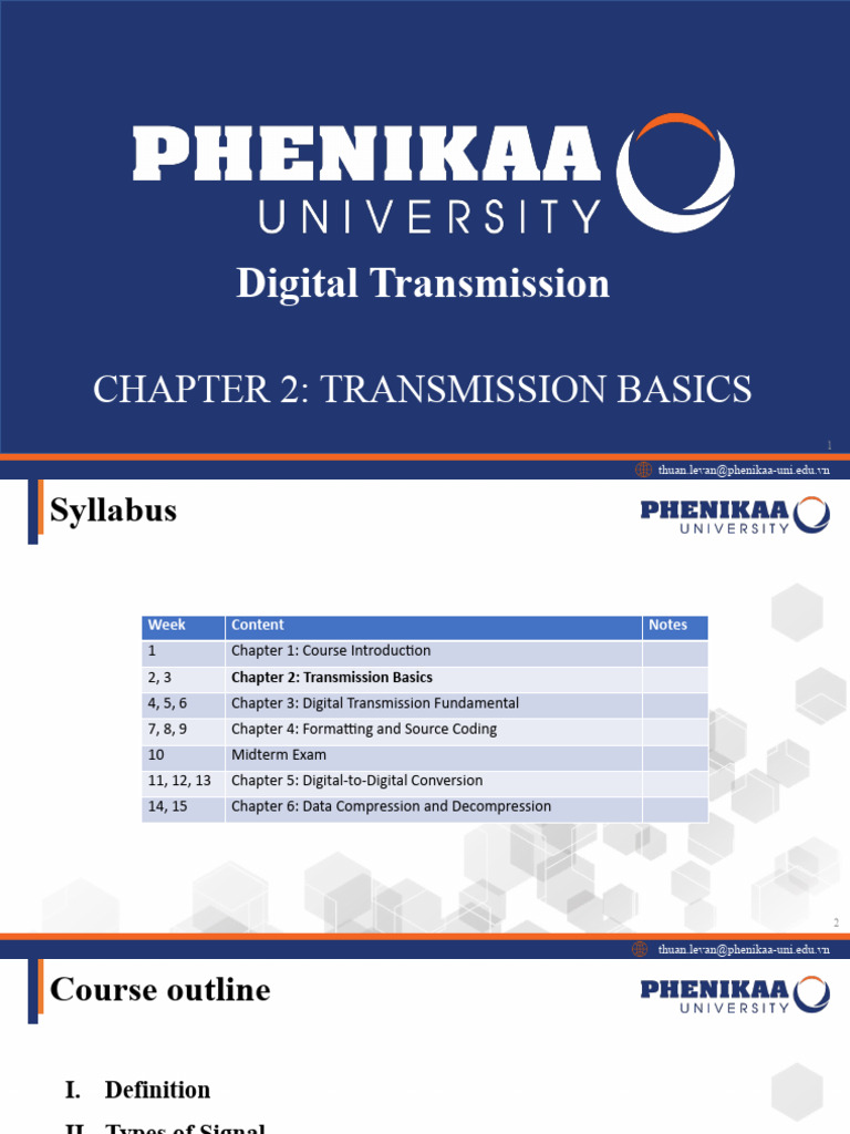 Chapter 2 Transmission Basics | PDF | Modulation | Duplex (Telecommunications)