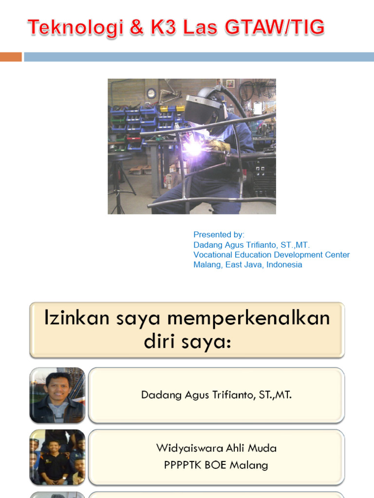 Presentasi Las Tig | PDF