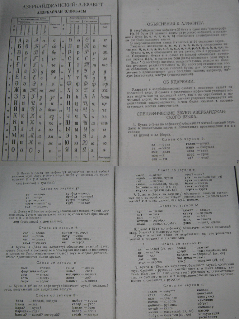 Samouchitel Azerbaydzhanskogo Yazyka Alikperov | PDF