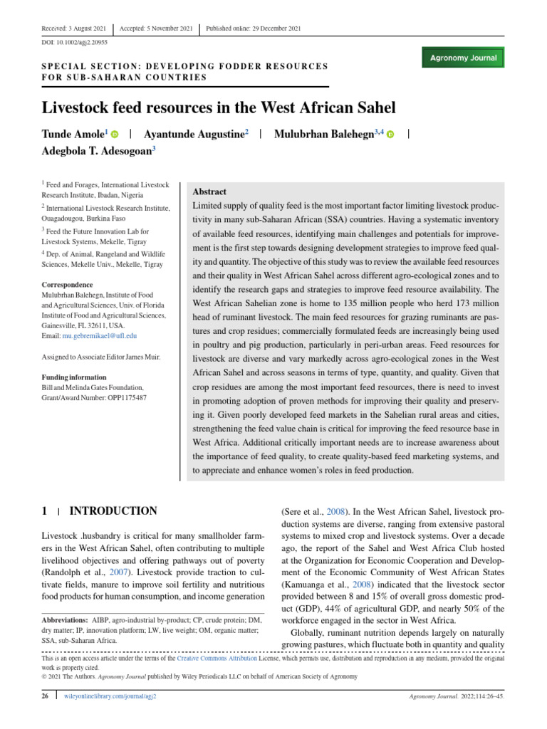 Amole Et Al. 2021 | PDF