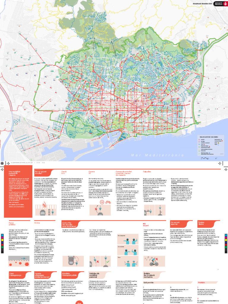 Mapa Carrils Bici | PDF