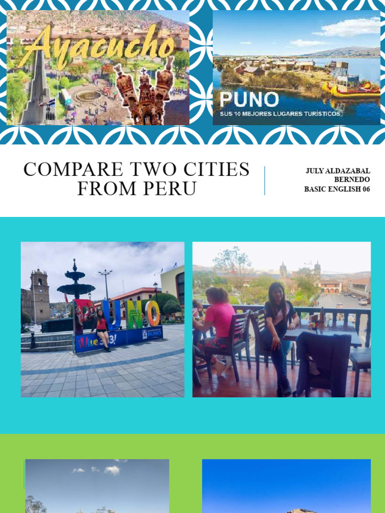 First Oral Exam - Basico 06 - Compare Two Cities | PDF