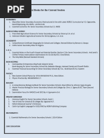 Senior Secondary School Textbooks List | PDF | Language Arts ...