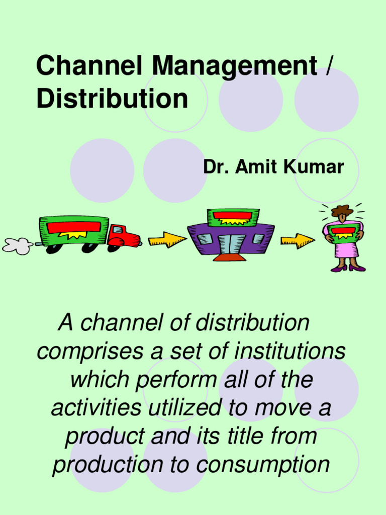 Channel Distribution and Management 1-2 Unit | PDF | Retail | Sales Channel Distribution and Management 1-2 Unit | PDF | Retail | Sales