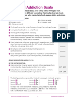 Yale Food Addiction Scale | PDF | Eating | Caffeine