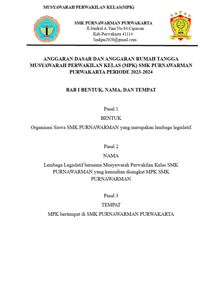 Ad Art MPK PN 2023-2024 | PDF