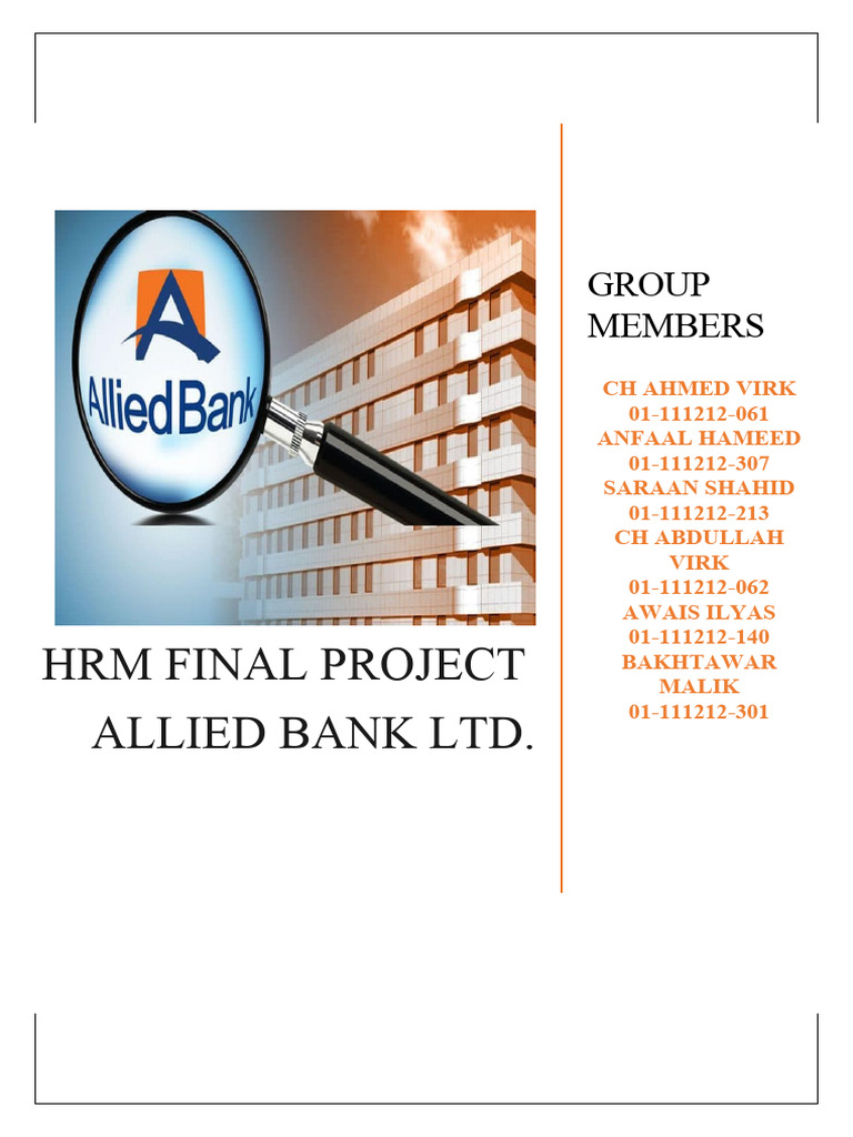 HRM Project | PDF | Recruitment | Competence (Human Resources)