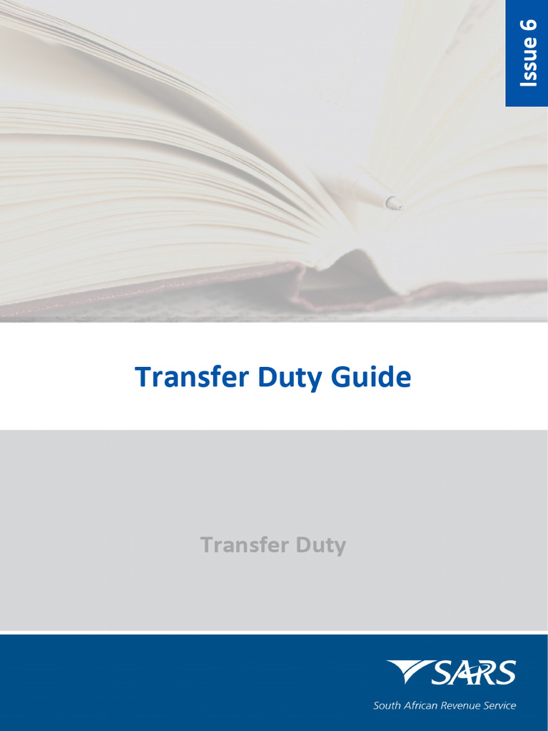 South Africa Transfer Duty Guide 2023 | PDF | Real Estate Appraisal | Taxes