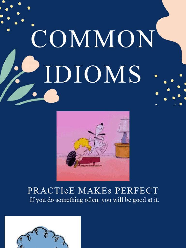 Common Idioms | PDF