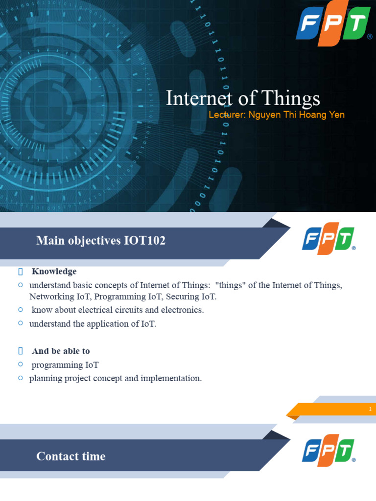 1a Slide Introduction | PDF | Internet Of Things | Online And Offline