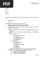 SPP Doc 202 Design Services Main | PDF | Construction Bidding | Architect