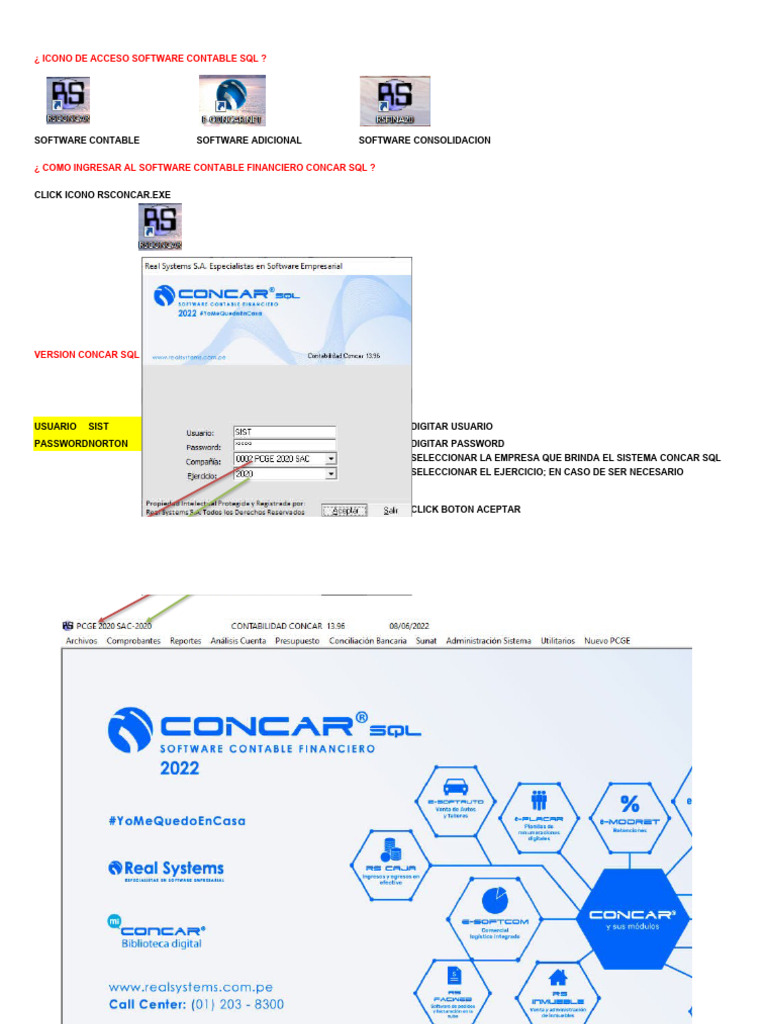 Concar SQL Sesión #01 | PDF | Contabilidad | SQL
