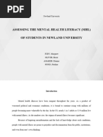 Mental Health Literacy Questionnaire-Short Version | PDF | Cronbach's ...