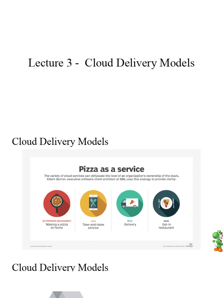 Cloud Delivery Models | PDF | Cloud Computing | Software As A Service