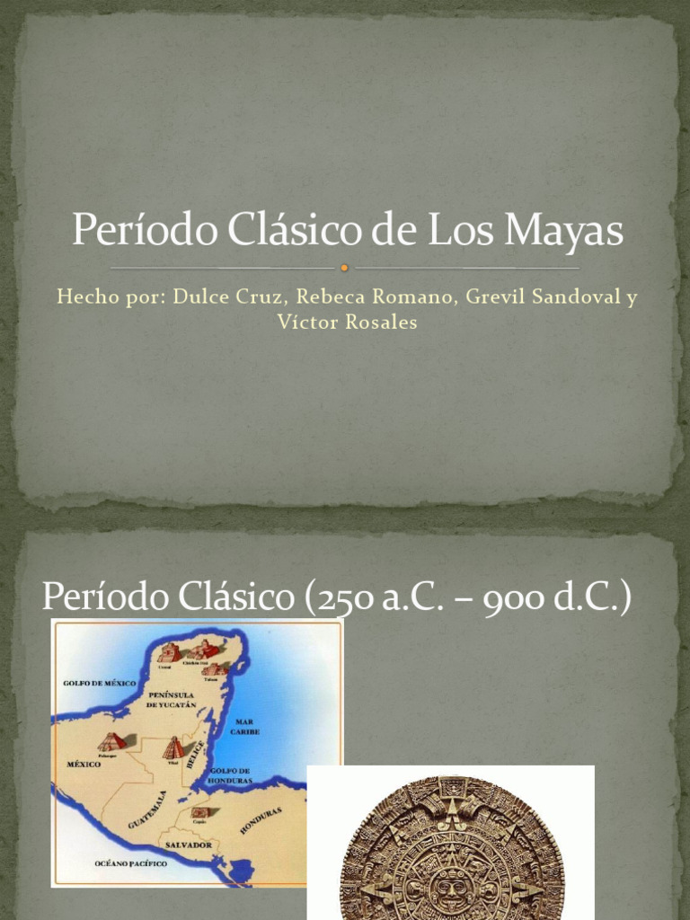 Período Clásico de Los Mayas | PDF Período Clásico de Los Mayas | PDF