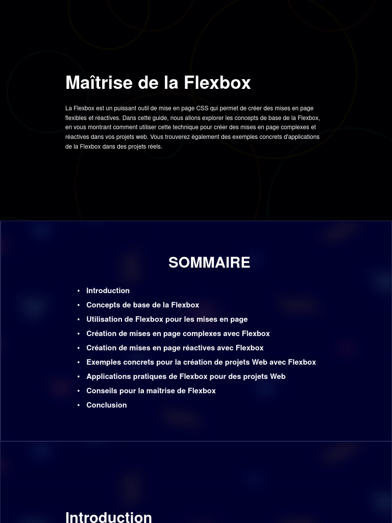 Maitrise de La Flexbox | PDF