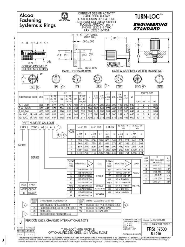 FRS 7500 | PDF