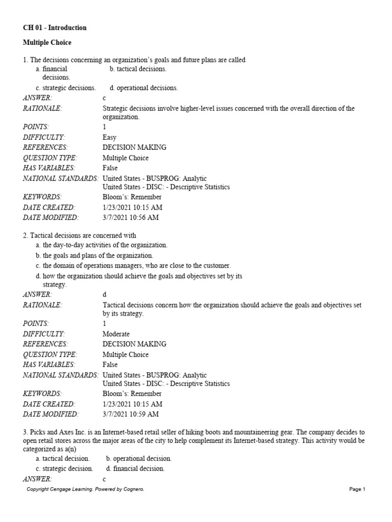CH 01 Introduction | PDF | Analytics | Statistics