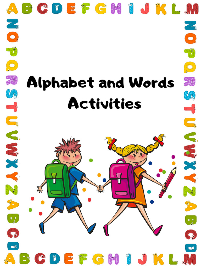 Alphabet Activity Sheets | PDF