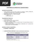 Protocolo Pre Natal Alto Risco 04 2022 | PDF | Gravidez | Doenças e ...